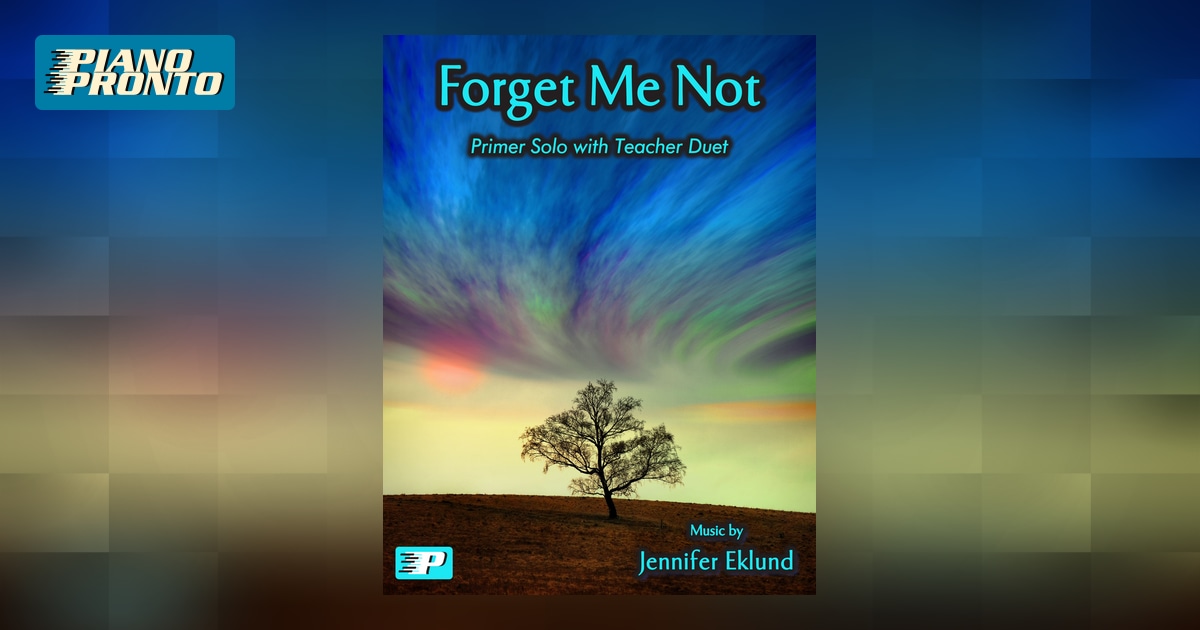 Look Inside | Forget Me Not | Piano Pronto Publishing