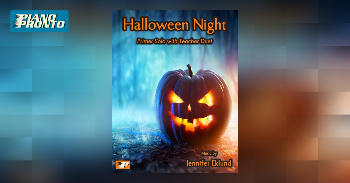 Halloween Night | Piano Pronto Publishing