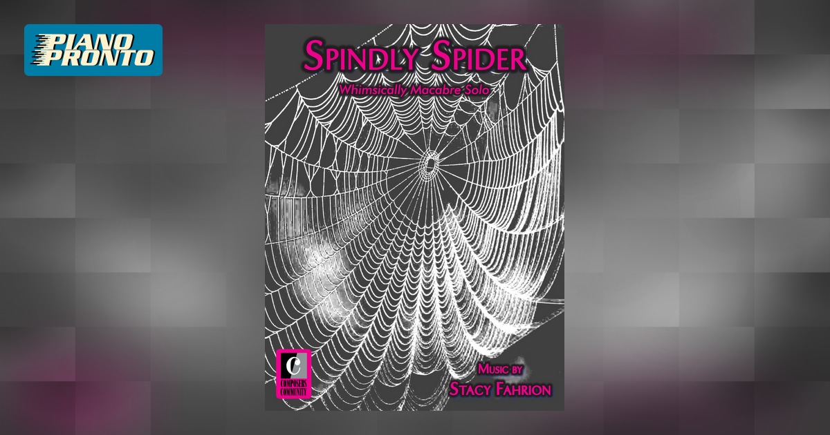 Look Inside | Spindly Spider | Piano Pronto Publishing