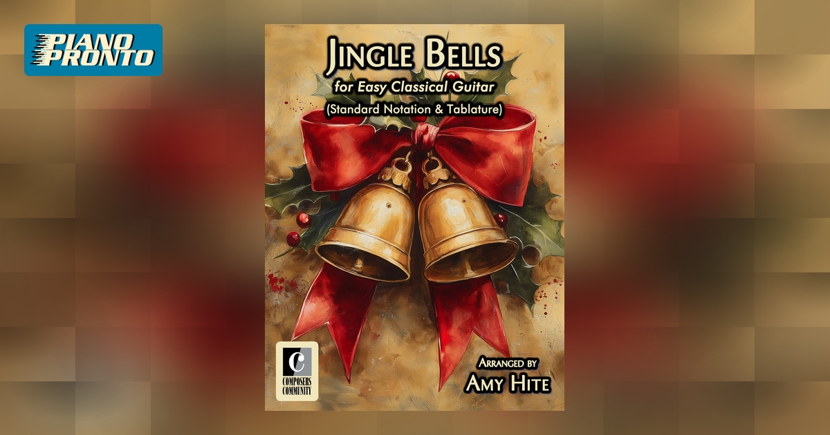 Jingle Bells (Standard Notation & Tablature) | Piano Pronto Publishing
