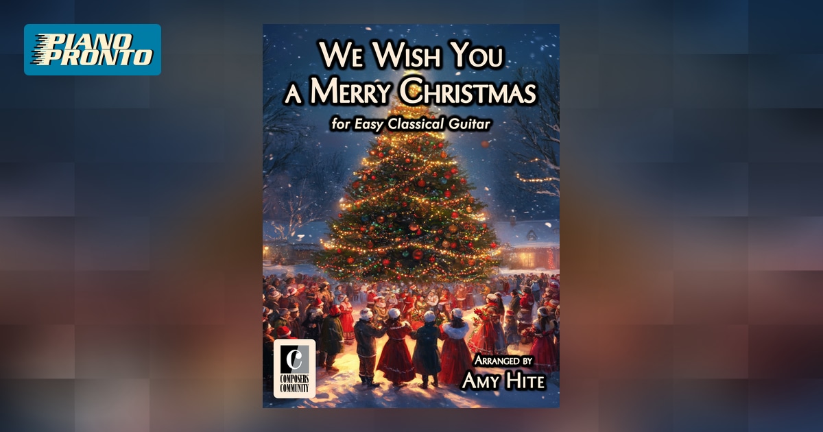We Wish You a Merry Christmas (Standard Notation) | Piano Pronto Publishing