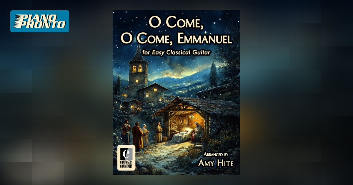 O Come, O Come, Emmanuel (Standard Notation) | Piano Pronto Publishing