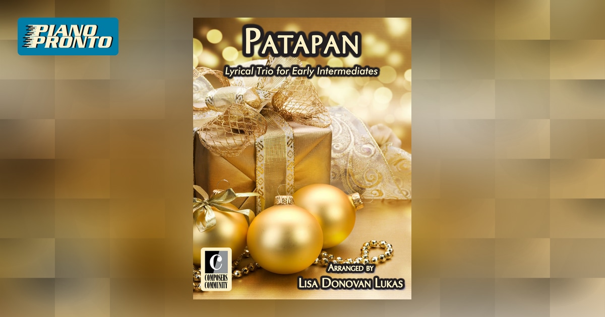 Patapan | Piano Pronto Publishing
