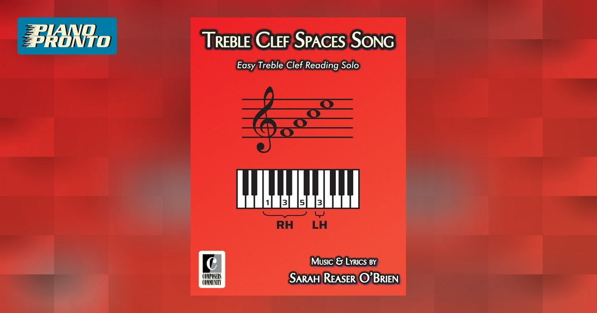 Treble Clef Spaces Song | Piano Pronto Publishing