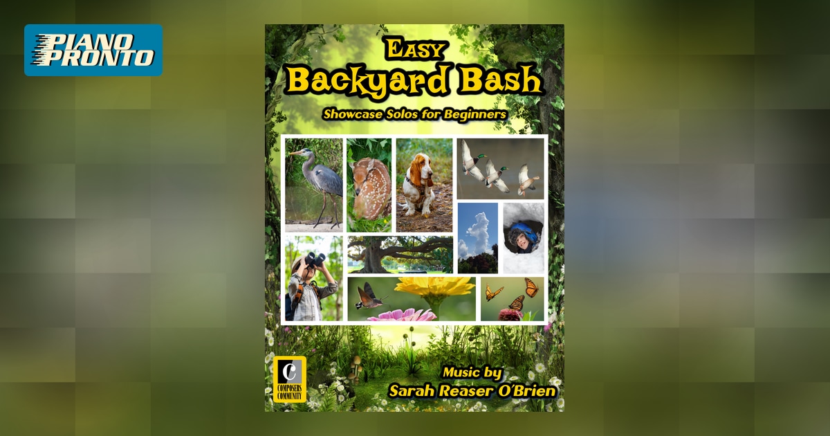Easy Backyard Bash | Piano Pronto Publishing