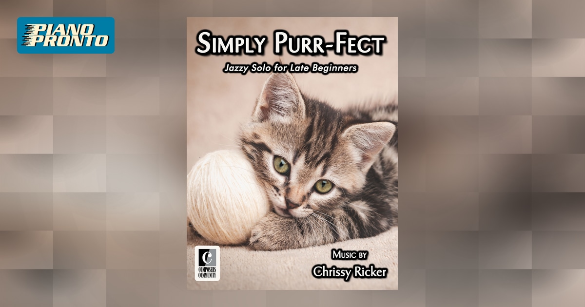 Simply Purr-fect | Piano Pronto Publishing