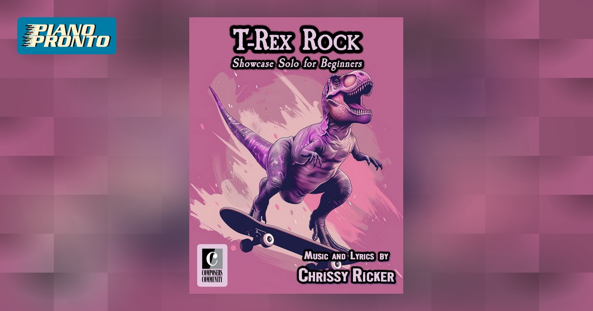 T-Rex Rock | Piano Pronto Publishing