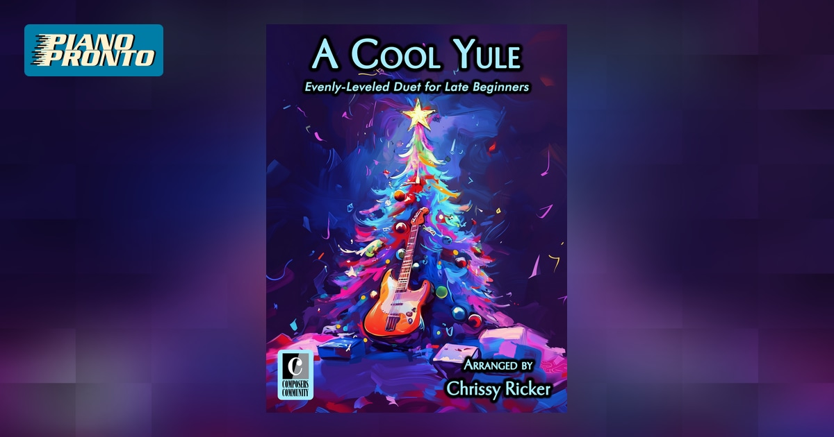 A Cool Yule (featuring “O Christmas Tree”) | Piano Pronto Publishing