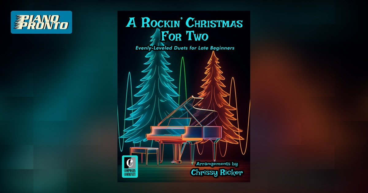 A Rockin’ Christmas for Two | Piano Pronto Publishing