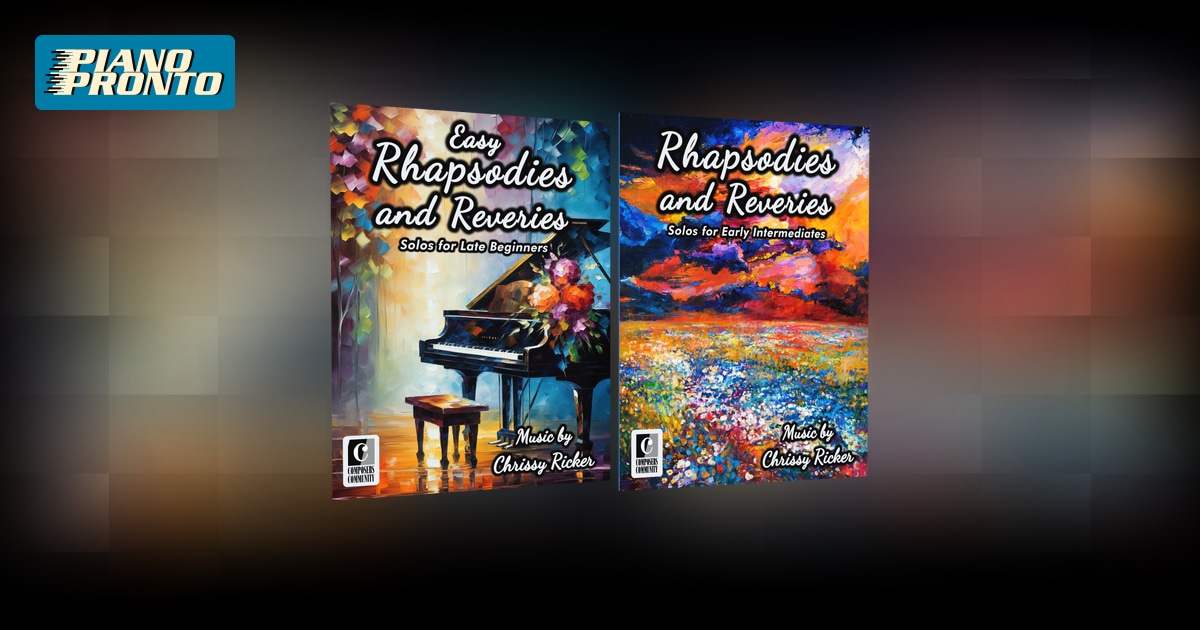 Easy Rhapsodies and Reveries Combo Pack | Piano Pronto Publishing