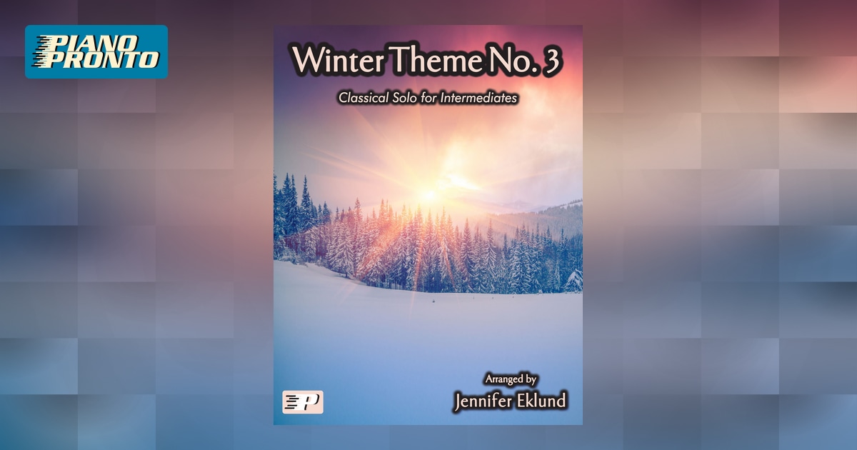 Winter Theme No. 3 | Piano Pronto Publishing