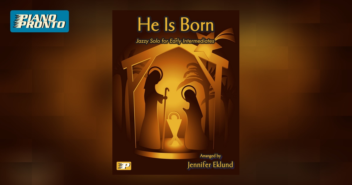 Look Inside | He is Born | Piano Pronto Publishing