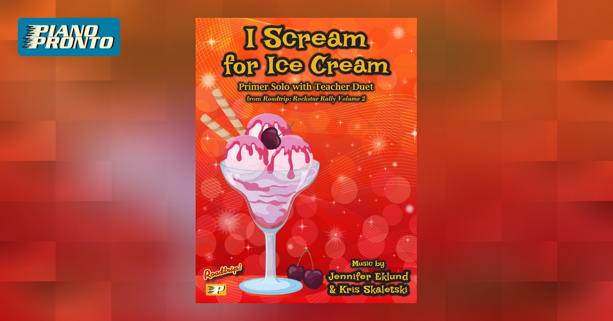 Look Inside | I Scream for Ice Cream | Piano Pronto Publishing