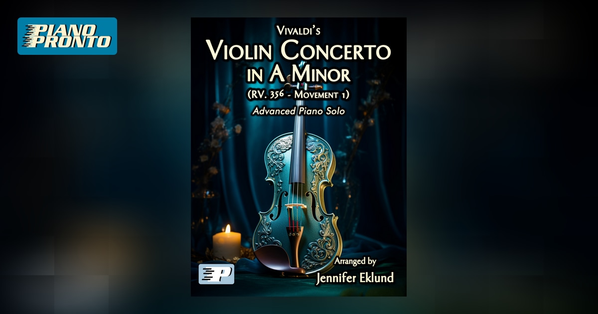Look Inside | Violin Concerto in A Minor (Movement 1) | Piano Pronto ...