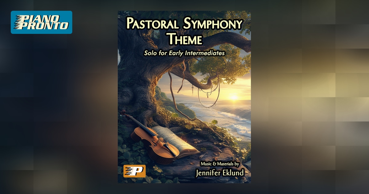 Pastoral Symphony Theme (Movement 5) | Piano Pronto Publishing