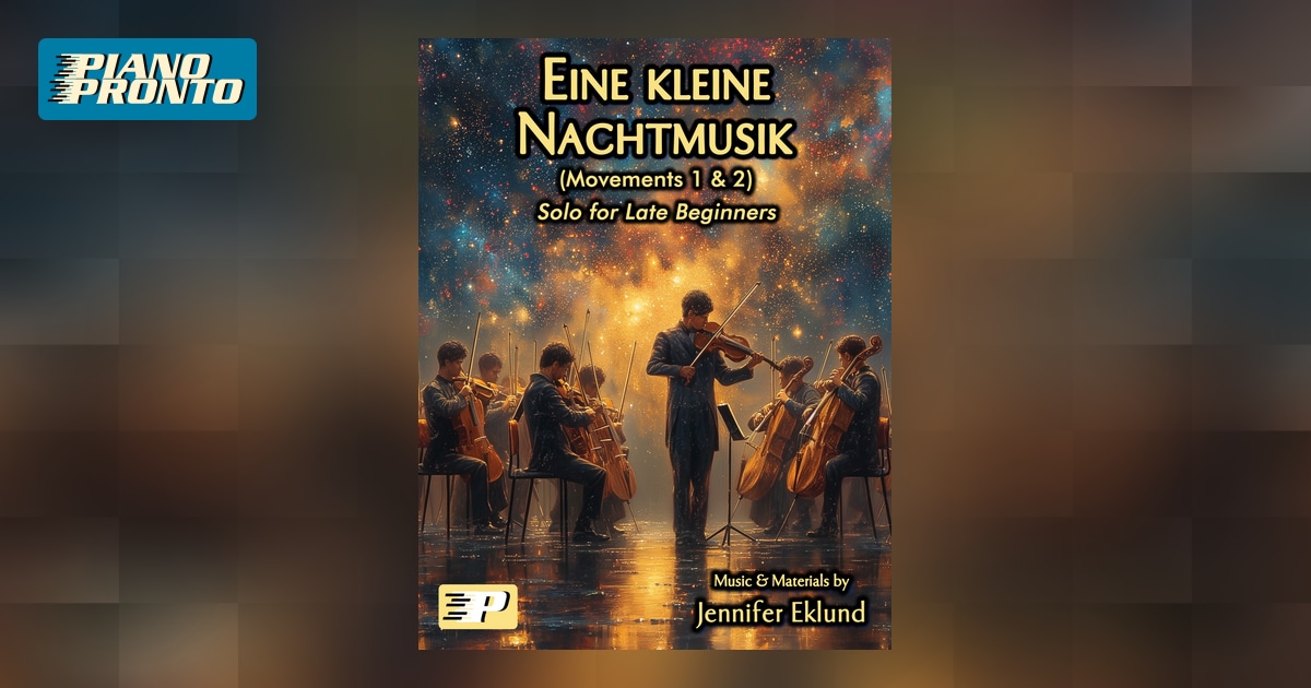 Eine kleine Nachtmusik (Movements 1 & 2) | Piano Pronto Publishing