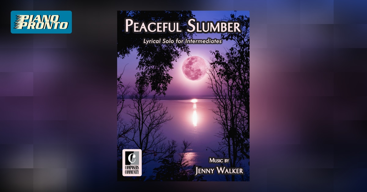 Peaceful Slumber | Piano Pronto Publishing