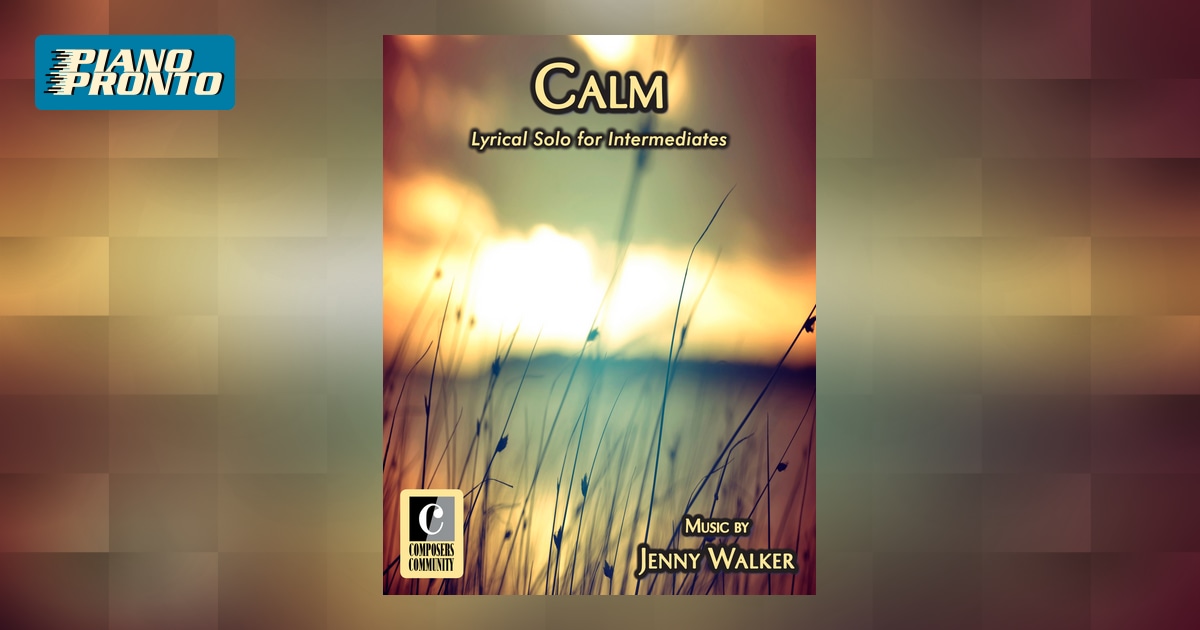 Calm | Piano Pronto Publishing